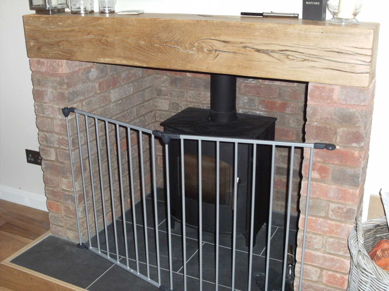 Fireplace Mantel Fitting Kit